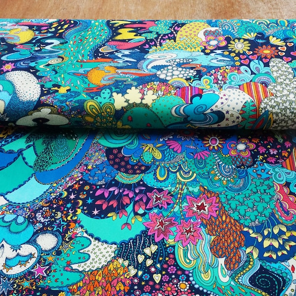 Trippy Fabric - Etsy