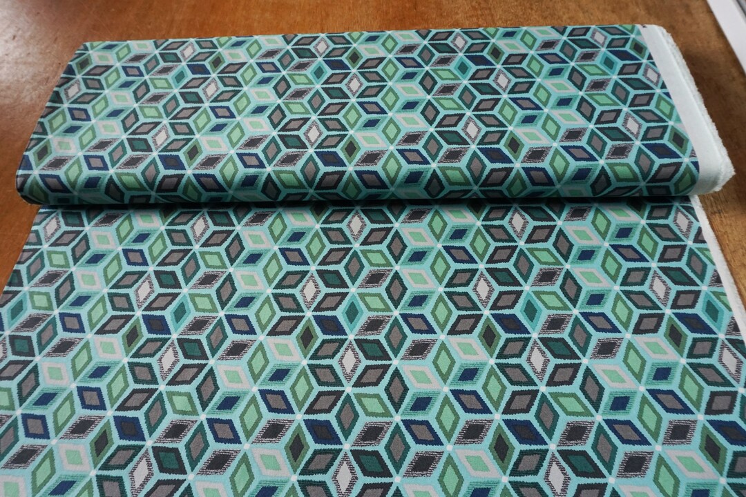 Stoff Fabrics Denmark Geo Print - Etsy
