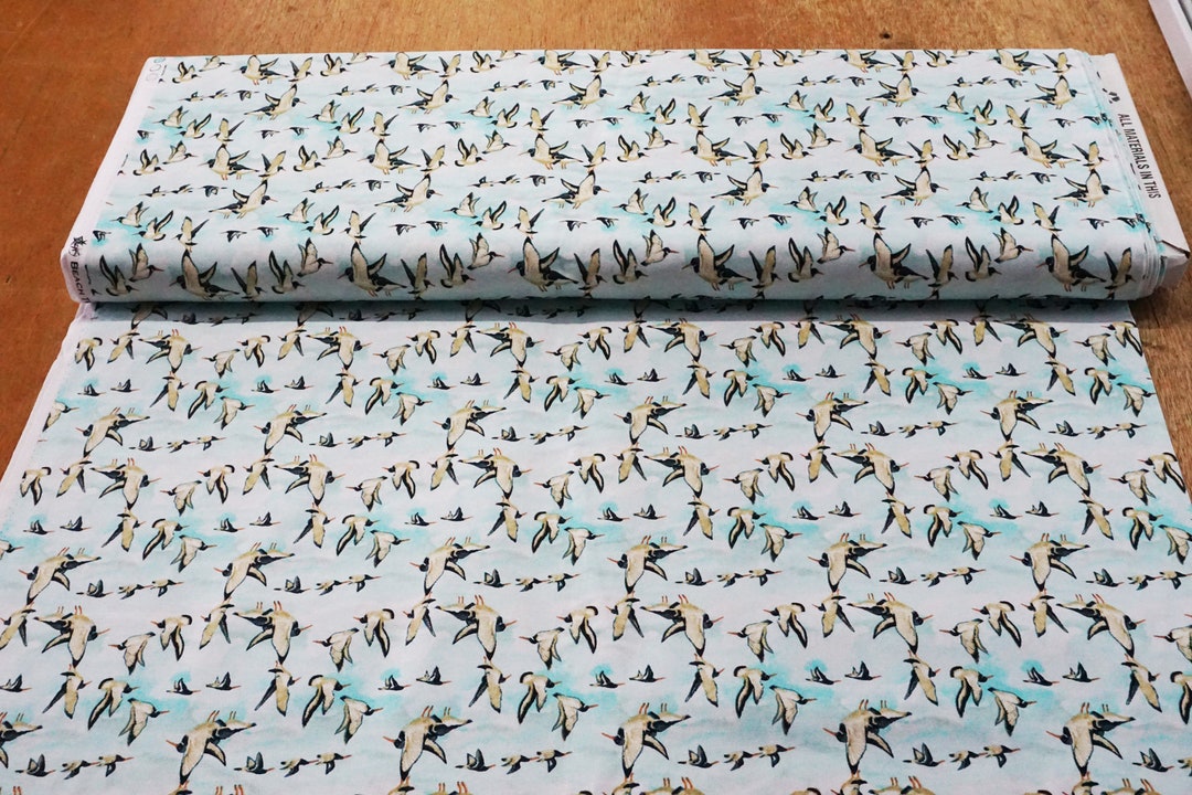 Free Spirit ' Beach Treasures' Range 'oyster Catchers' in Blue by ...