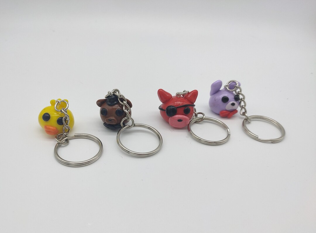 FNAF Inspired Character Keyrings - Etsy