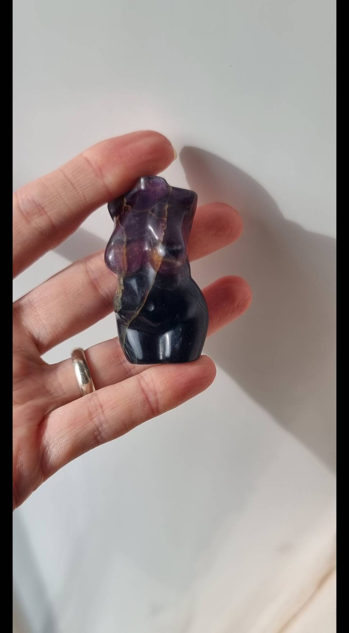 Fluorite Goddess Body Carving Crystal Female Body Crystal - Etsy