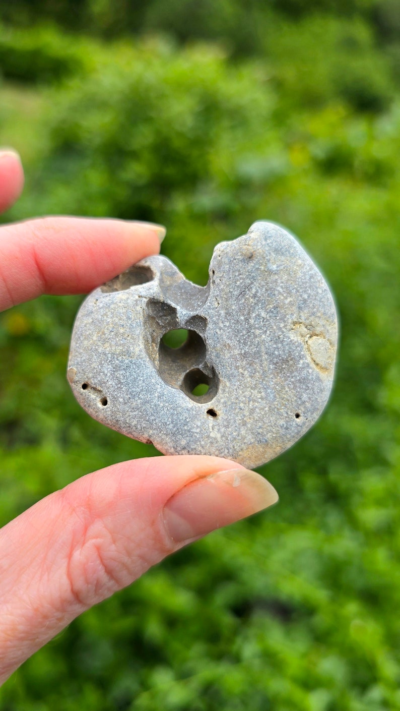 Hag Stone, Small Witches Holey Stone, Natural Welsh Fairy Stone ...
