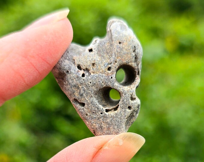 Hag Stone, Small Witches Holey Stone, Natural Welsh Fairy Stone ...