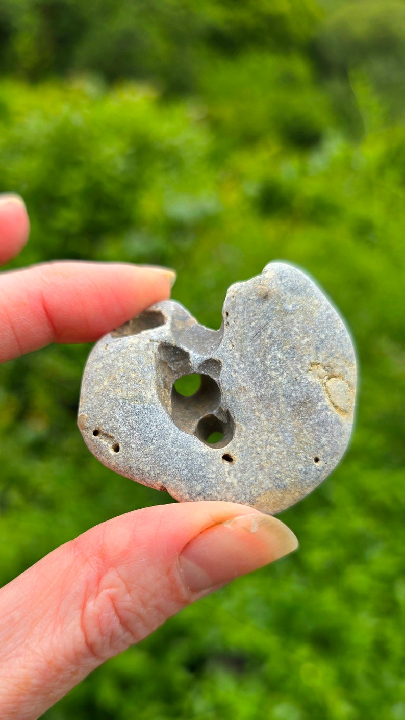 Hag Stone, Small Witches Holey Stone, Natural Welsh Fairy Stone ...