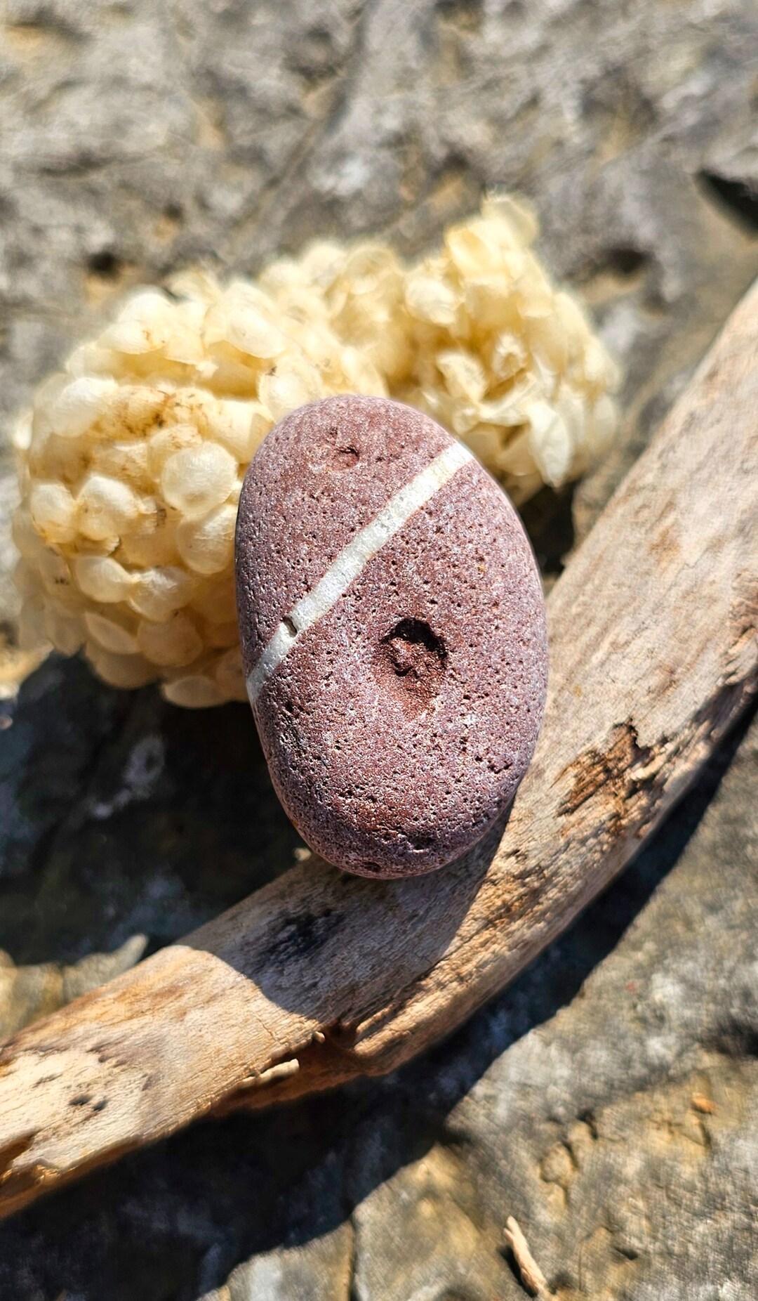 Rare Wishing Stone, Natural Wishing Stone, Welsh Wish Stone, Bladder ...