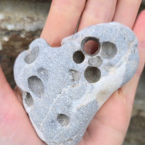 Hag Stone, Magic Witches Holey Stone, Natural Welsh Fairy Stone ...