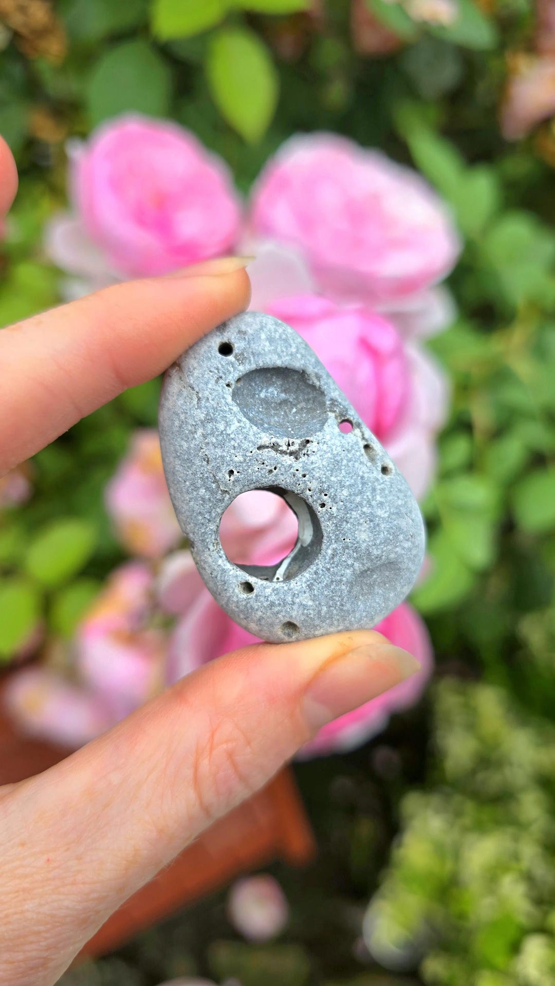 Hag Stone, Small Witches Holey Stone, Natural Welsh Fairy Stone ...