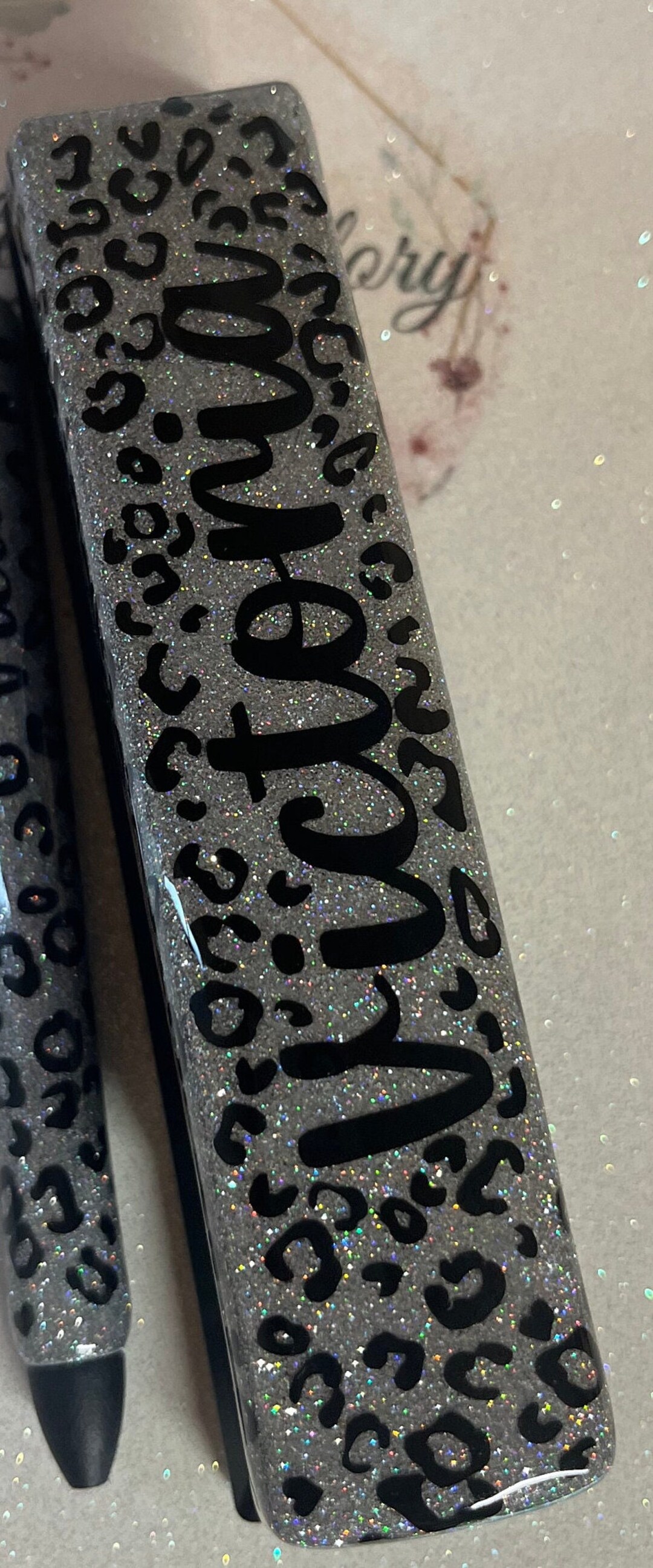 Custom Glitter Epoxy Stapler. Custom Personalized Glitter Desk Stapler ...