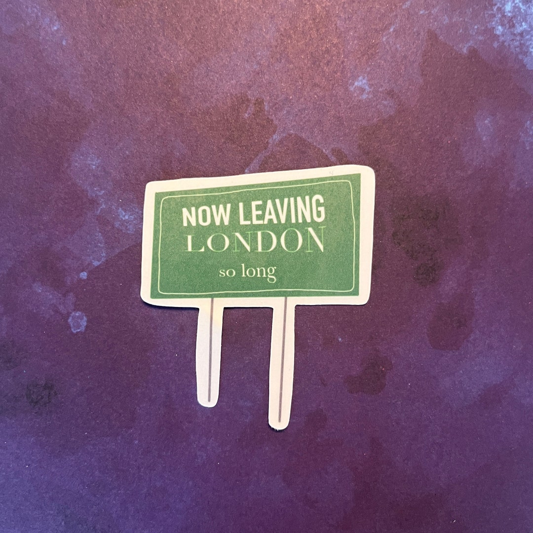 So Long London Sign Sticker Taylor Swift TTPD the Tortured Poets ...