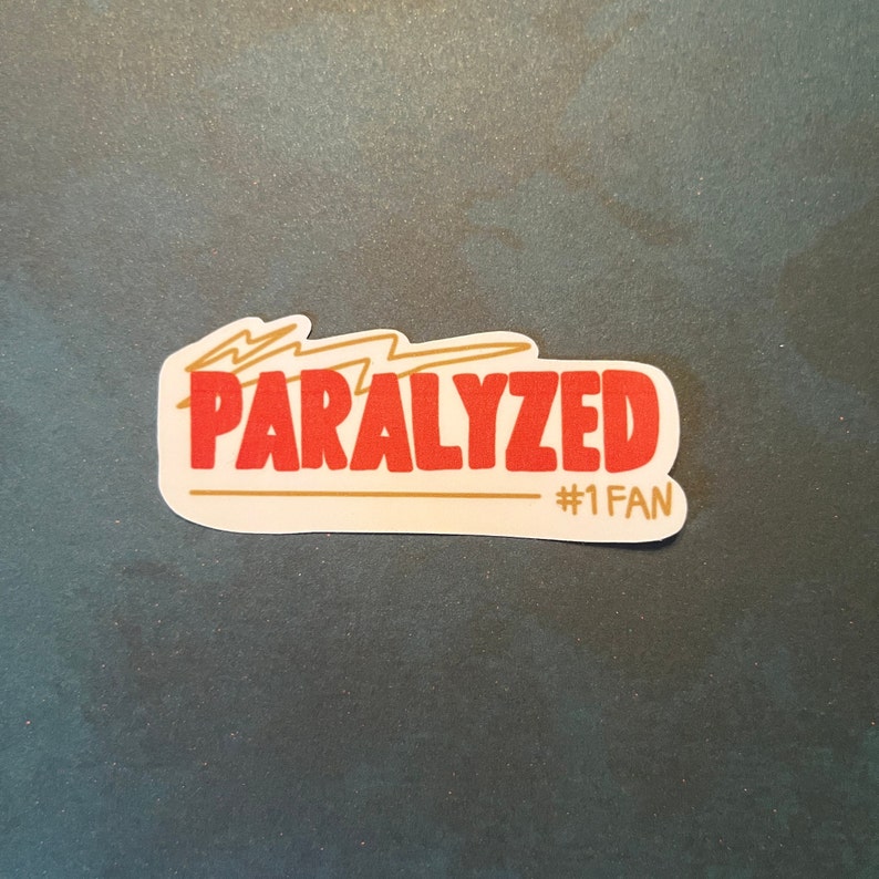 Paralyzed Cover Art Sticker - Big Time Rush Paralyzed - Etsy