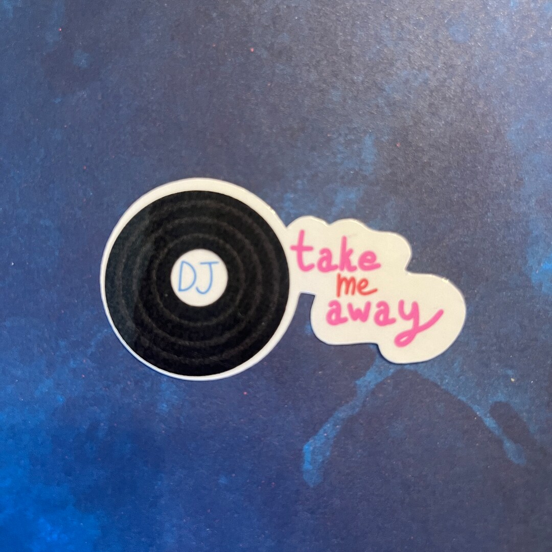 DJ Take Me Away Sticker - Big Time Rush Big Night - Etsy