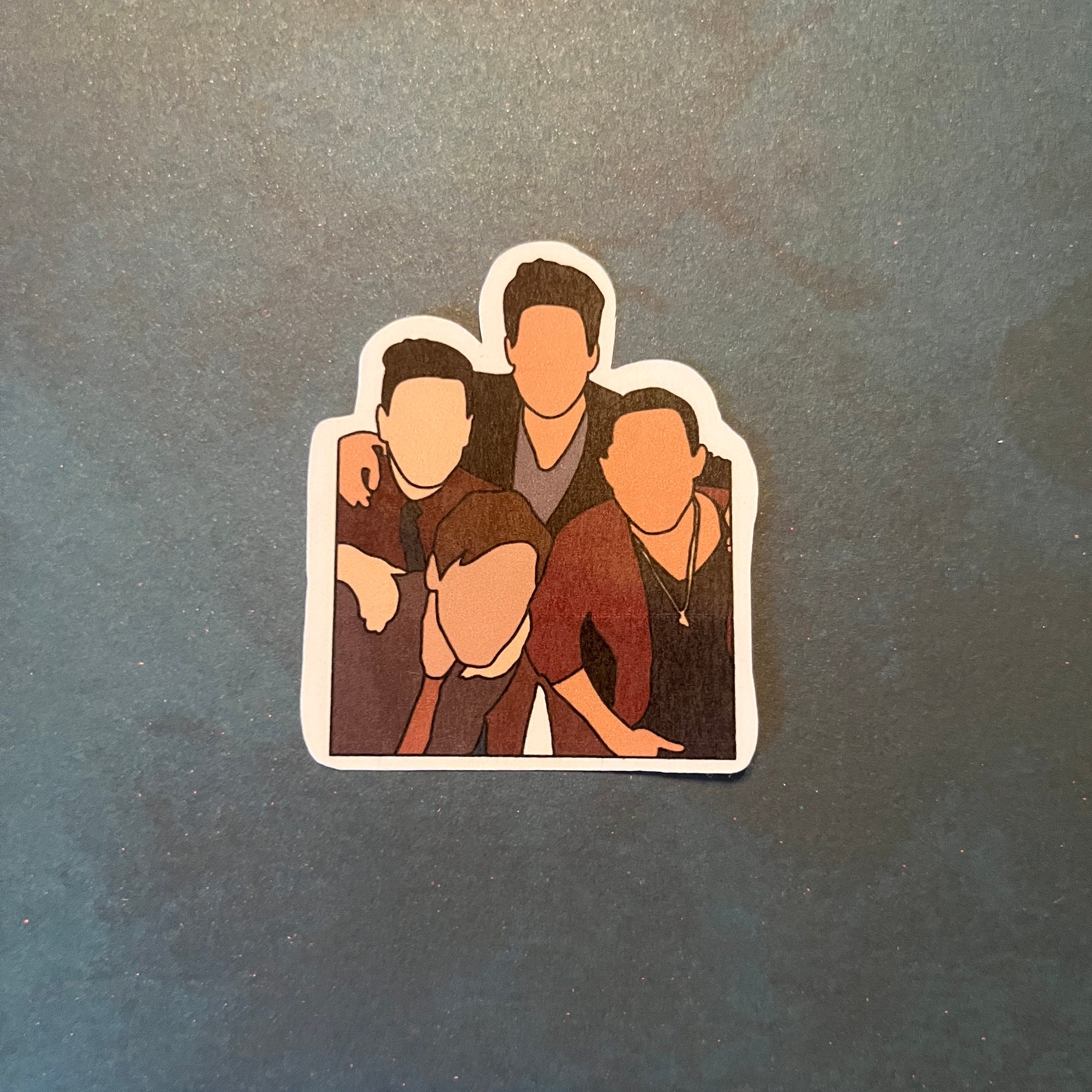 Big Time Rush Cartoon Potrait Sticker Big Time Rush - Etsy