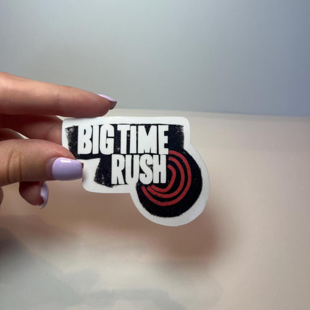 Big Time Rush Logo Sticker - Big Time Rush - Etsy