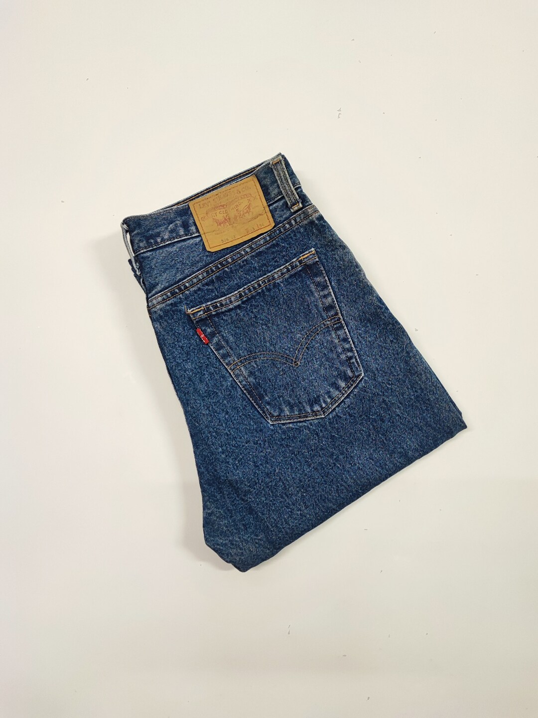 Vintage Levi's 506 Standard Blue Stone-washed Jeans Size 33x30, Classic ...
