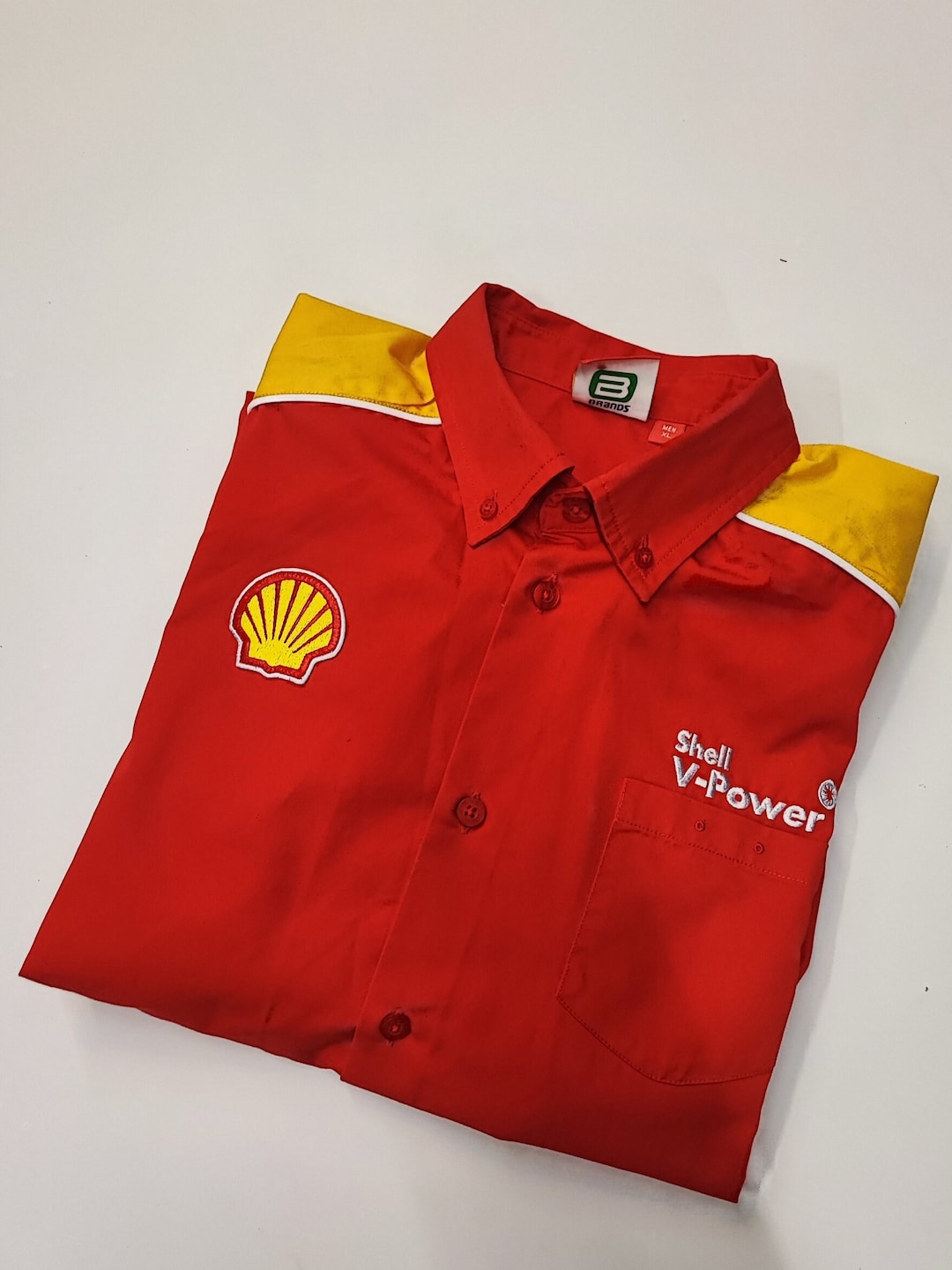 Shell Ferrari Team Red Long Sleeves Shirt Formula 1 Size Xlarge, Unisex ...