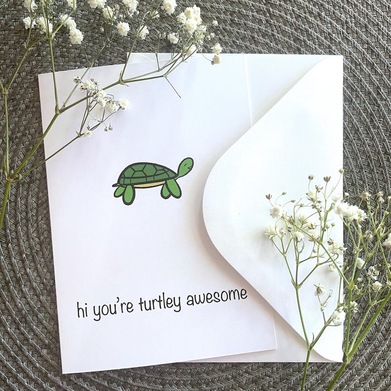 You're Turtley Awesome - Etsy