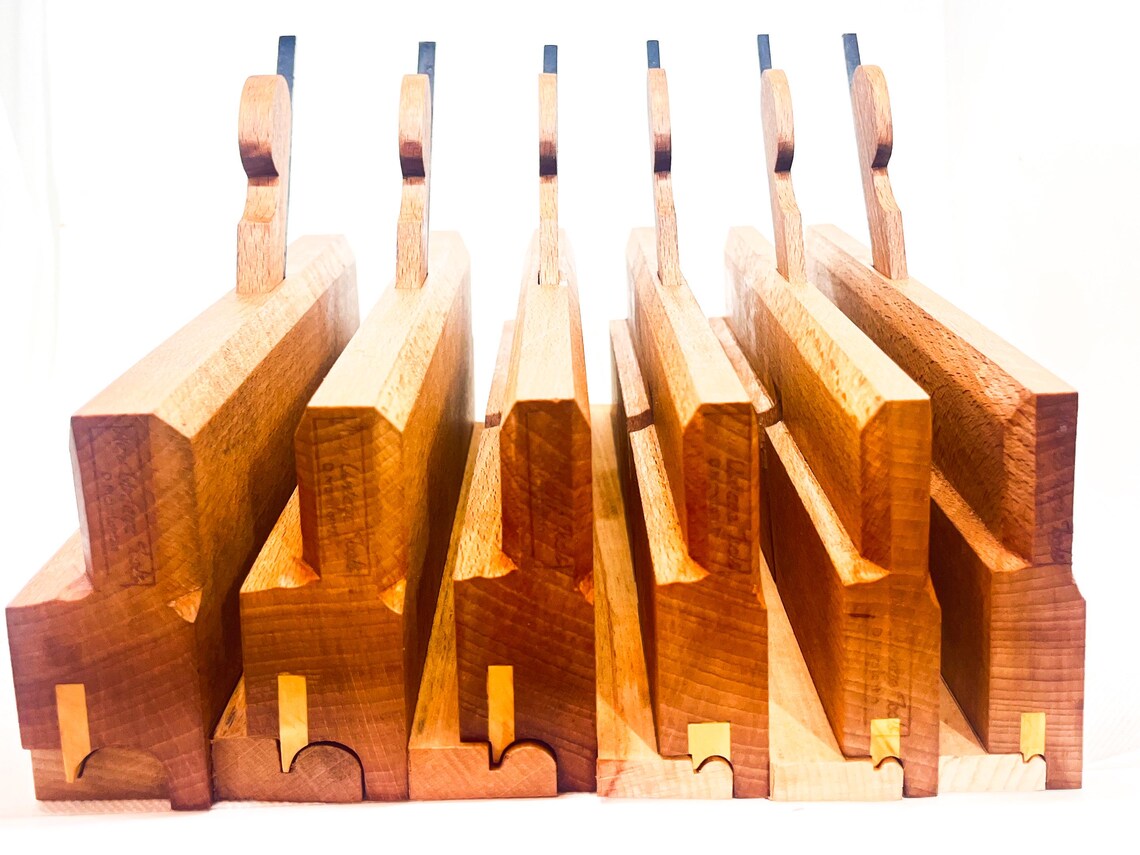 Made to Order a Set of Side Bead Wooden Moulding Hand Planes 1/8, 3/16 ...