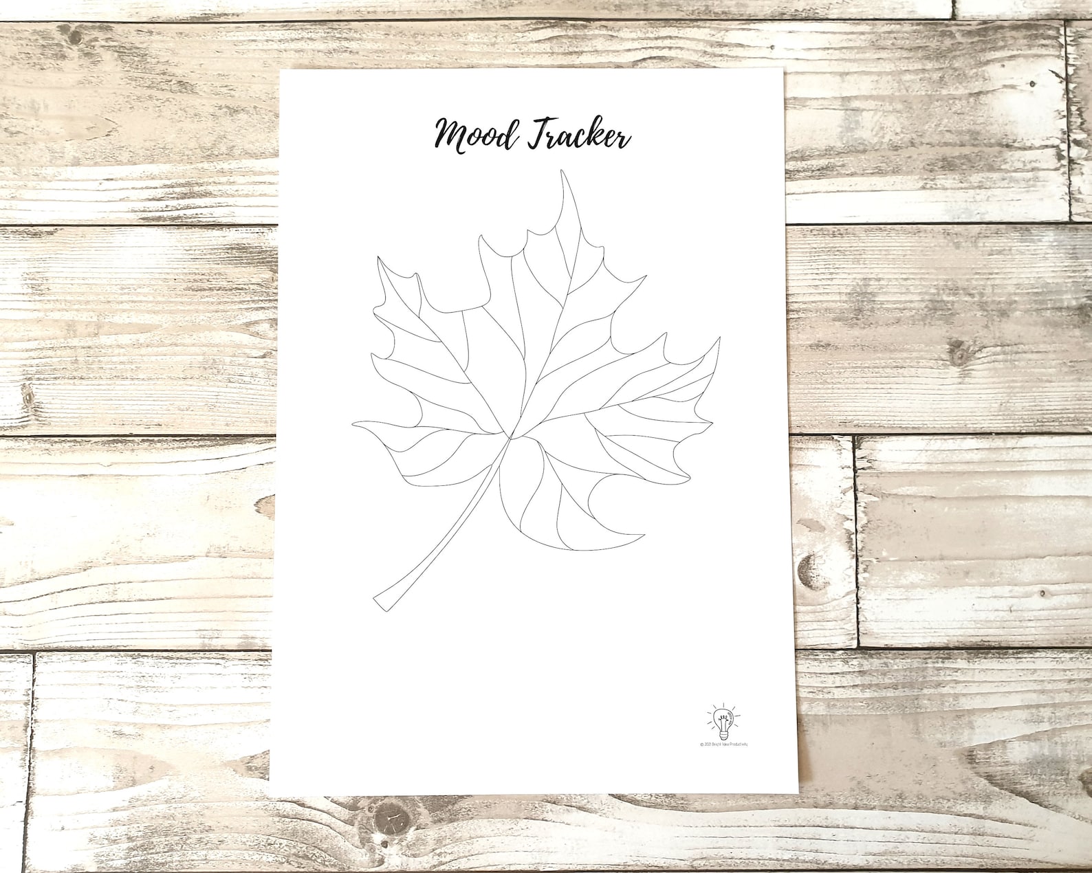 Mood Tracker Sticker Sheet Autumn Leaf Theme Bullet - Etsy UK