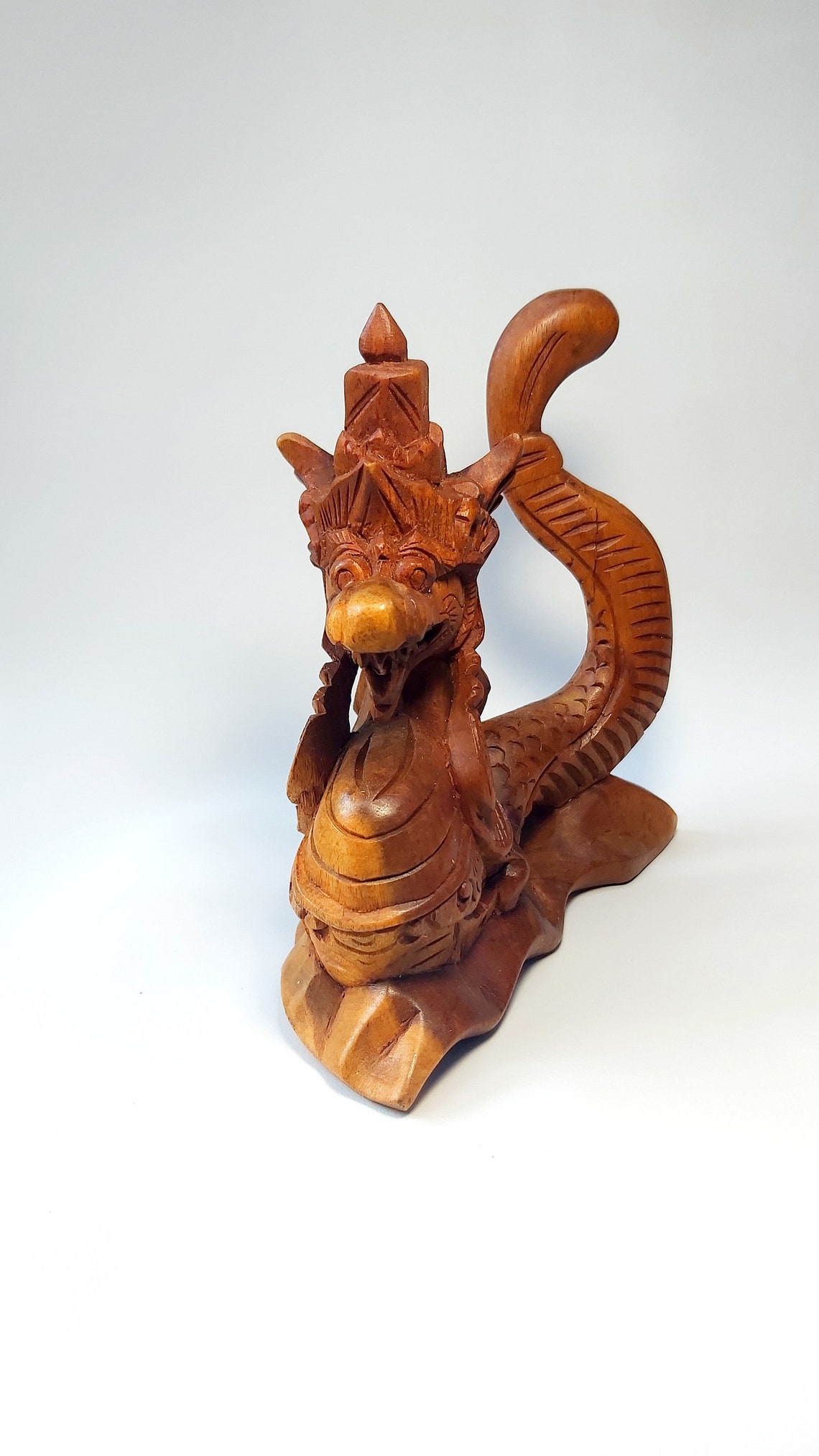 Handmade Naga Basuki Balinese Dragon Style Dragon Statue | Etsy