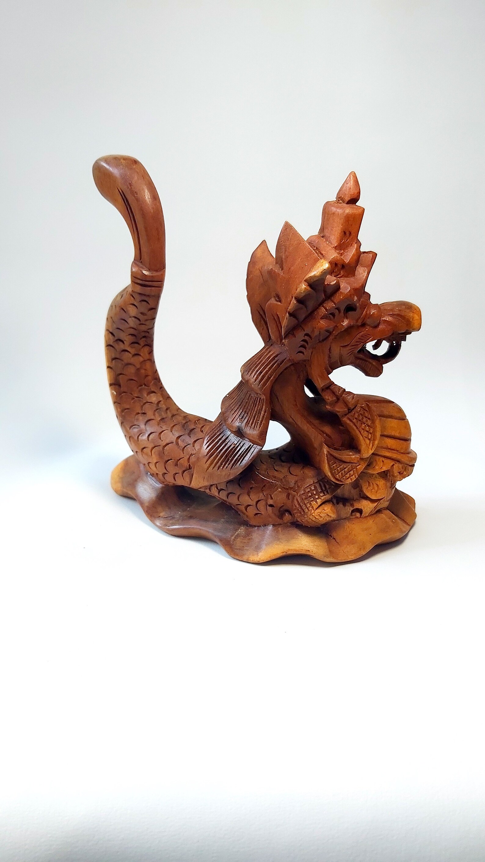 Handmade Naga Basuki Balinese Dragon Style Dragon Statue | Etsy