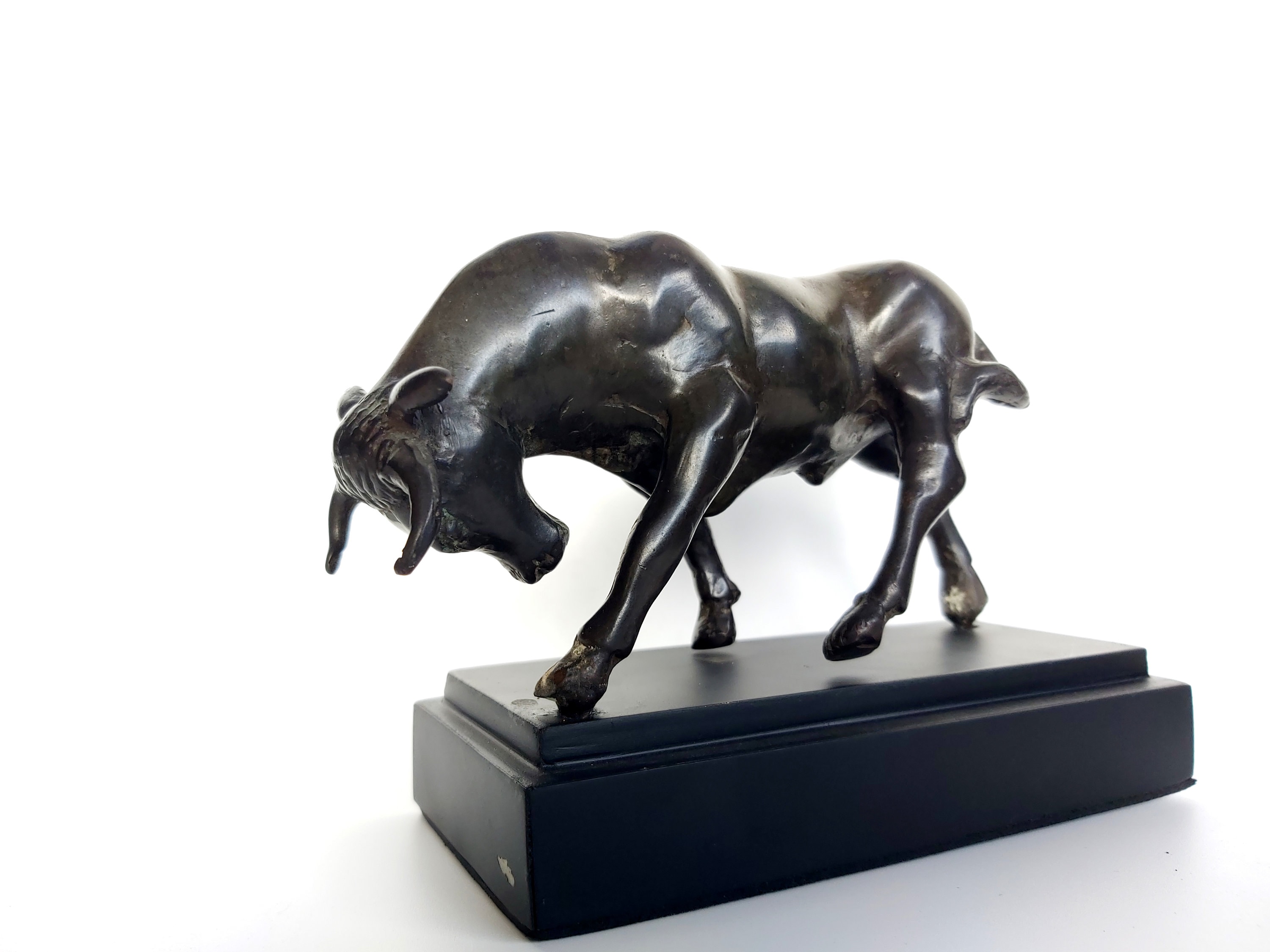 Bronze Bull Statue, Bull Figurine, Zodiac Statue, Taurus, Wild Animal ...