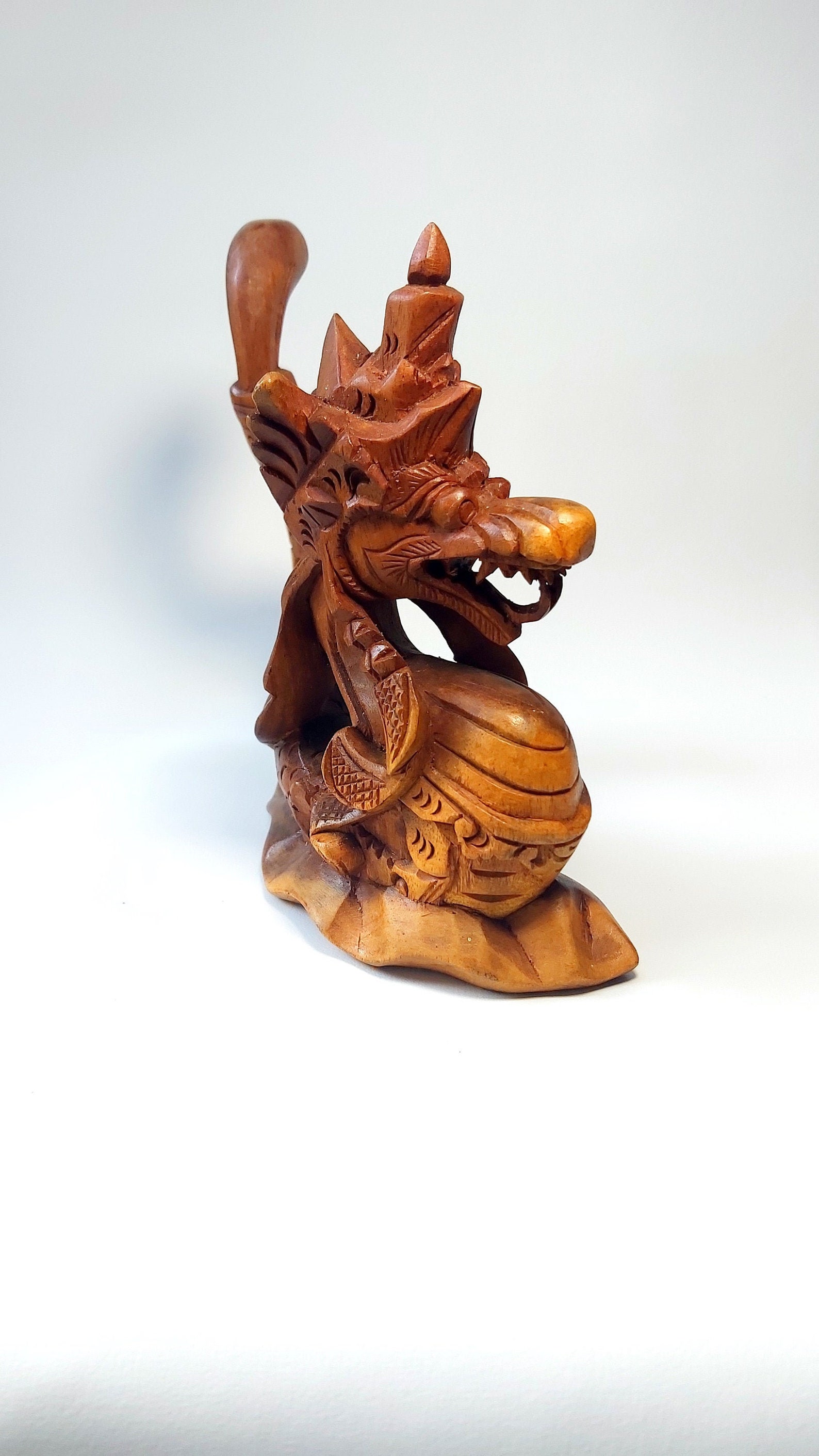 Naga Basuki hecho a mano estilo dragón balinés estatua del - Etsy España