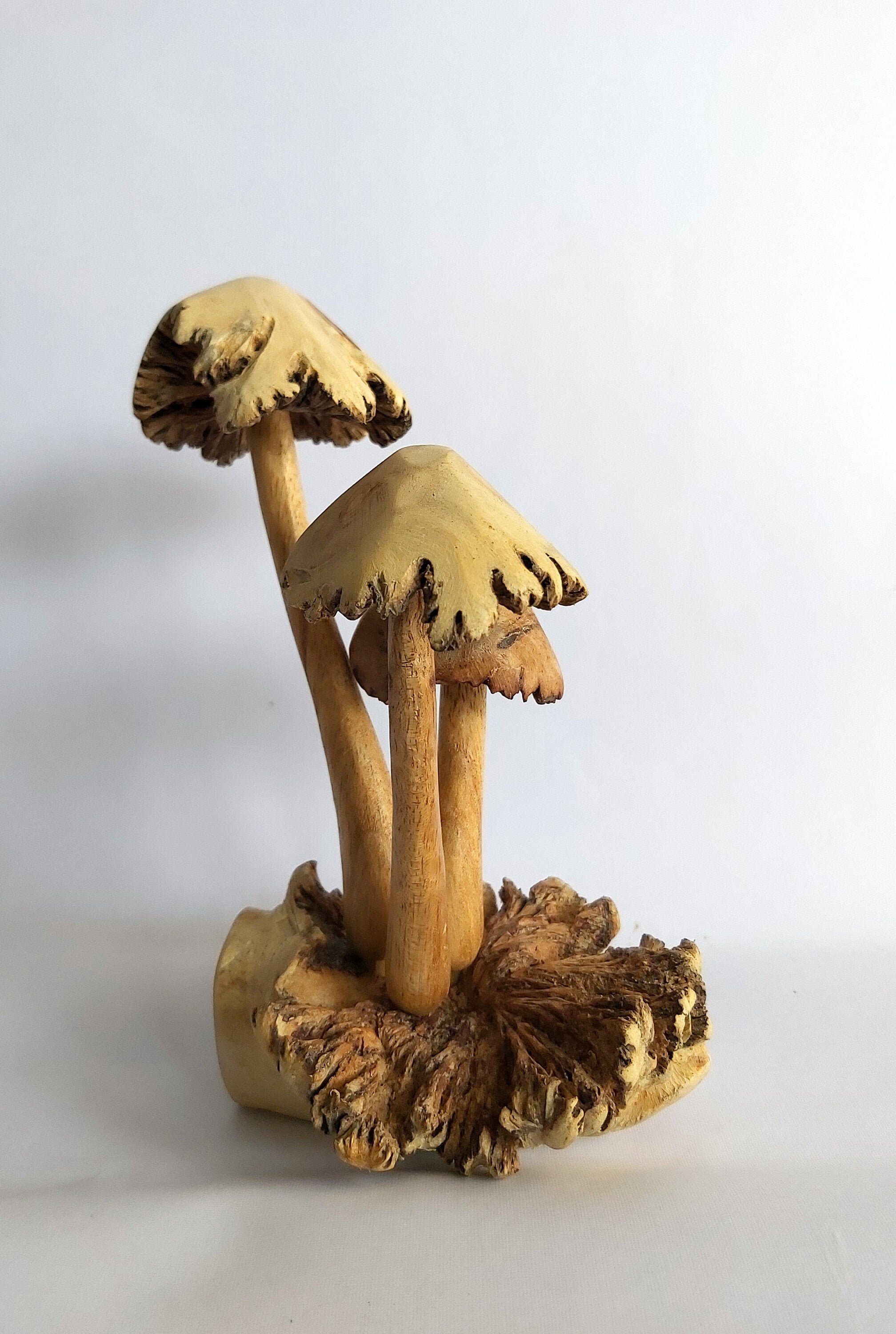 Art & Collectibles Sculpture Home Decor Parasite Wood Wood Carving ...