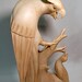 Wooden Parrot Sculpture, Parrot Statue, Handmade Statue, Animal Figure ...