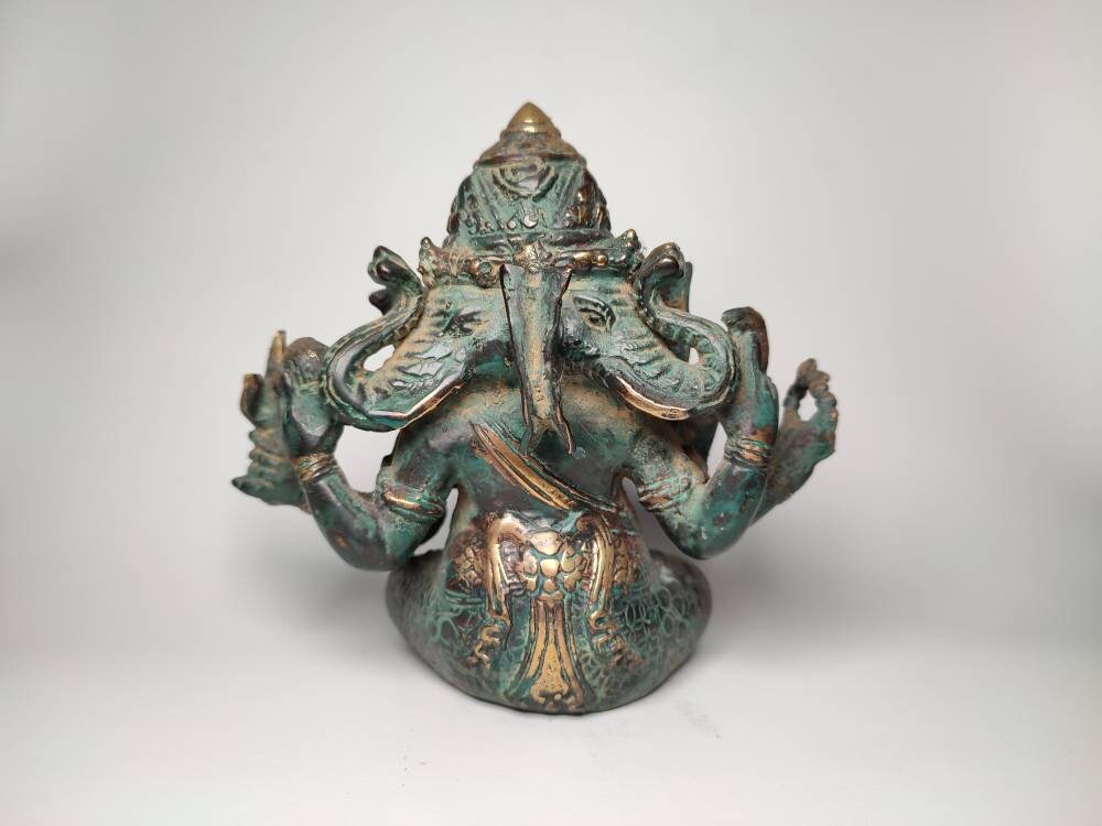 Lord Ganesha Statue, Sri Ganesh, 3 Faces Ganesha With 6 Armed, Ganesha ...