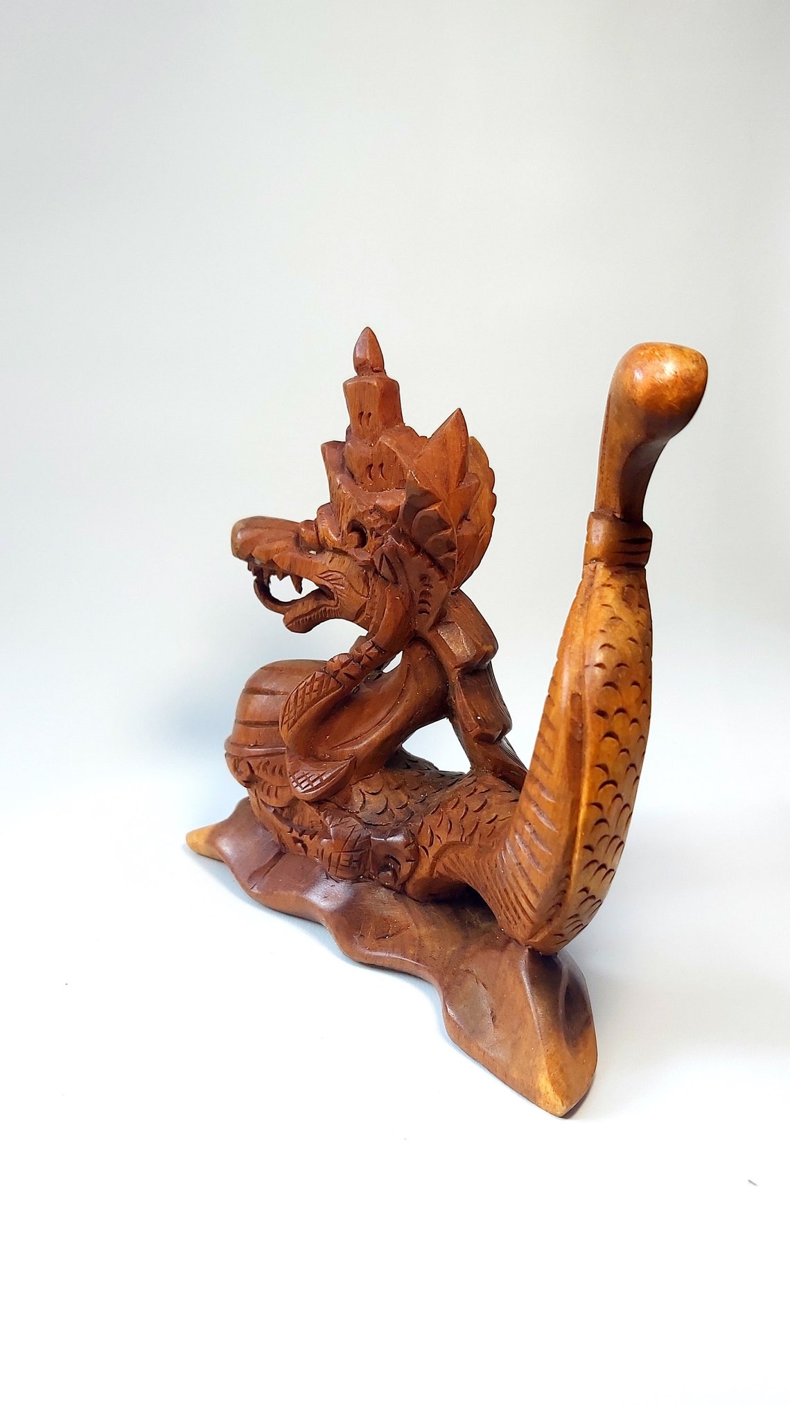 Handmade Naga Basuki Balinese Dragon Style Dragon Statue | Etsy