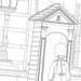 Buckingham Palace Guard, London, Line Art Drawing, Art Print, Home and ...