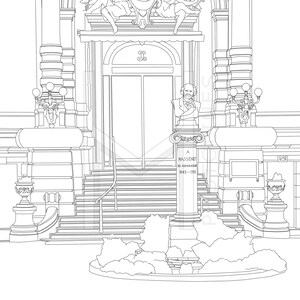 Monaco Travel Art Line Art Line Drawing digitaler - Etsy.de