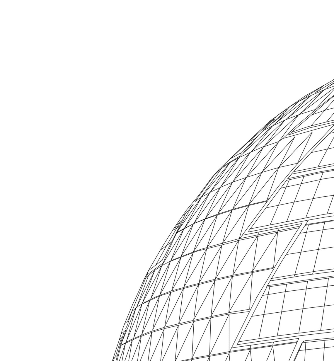 City Hall, London, UK, Line Art Drawing, City Scene, Landmark, Home and ...