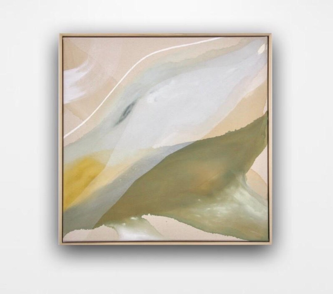 Gossamer Original Abstract Art Acrylic on Raw Canvas 24X24” - Etsy