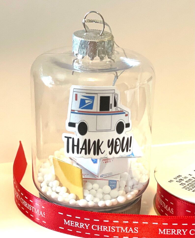 USPS Mail Truck Ornament - Etsy