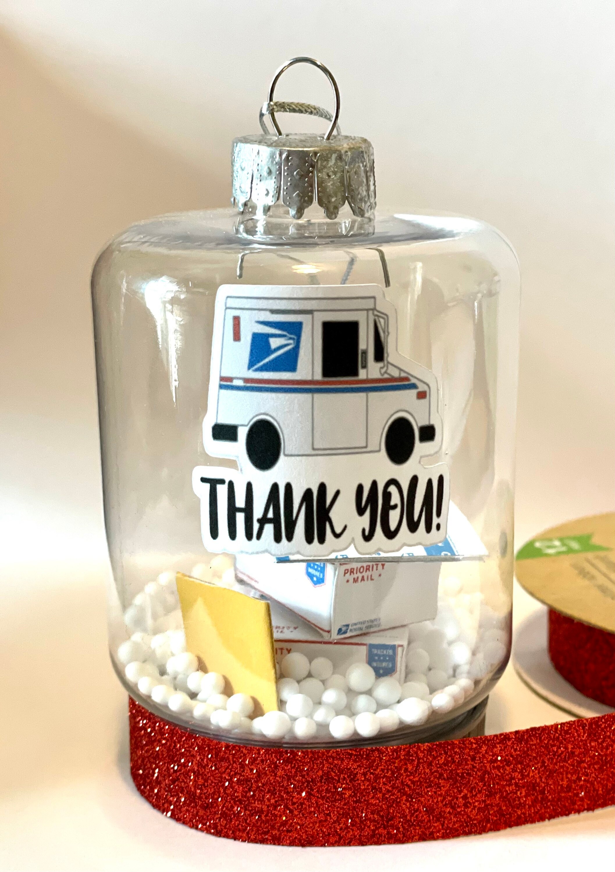 USPS Mail Truck Ornament - Etsy