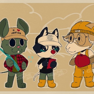 Custom WEBFISHING Fursona Art Commission - Etsy