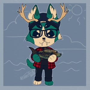 Custom WEBFISHING Fursona Art Commission - Etsy