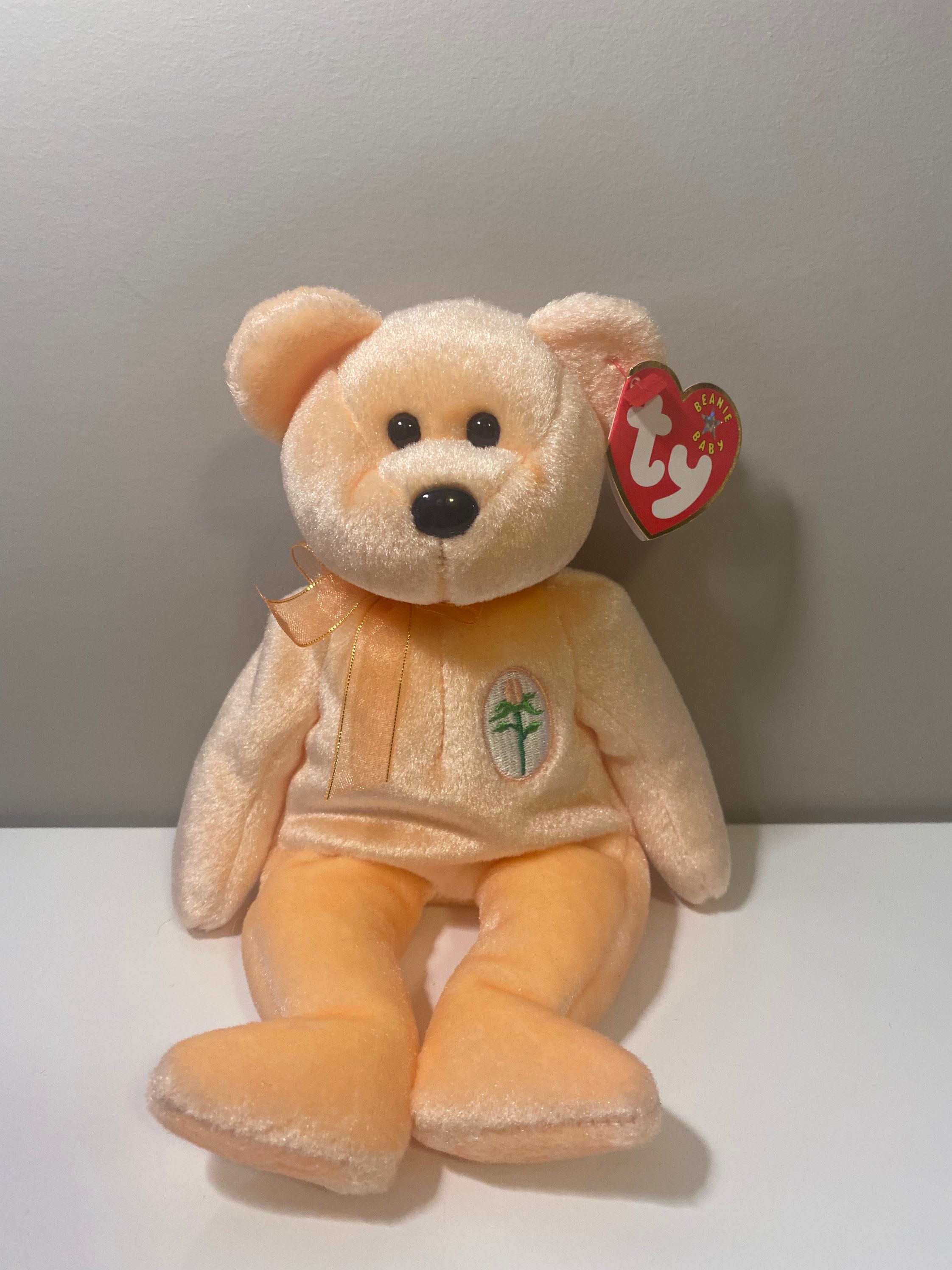 TY Beanie Baby dearest the Bear 8.5 Inch | Etsy