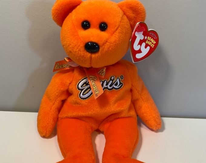 Ty Beanie Babies Elvis Coco Presley Reeses Bears W Error Tags - Etsy