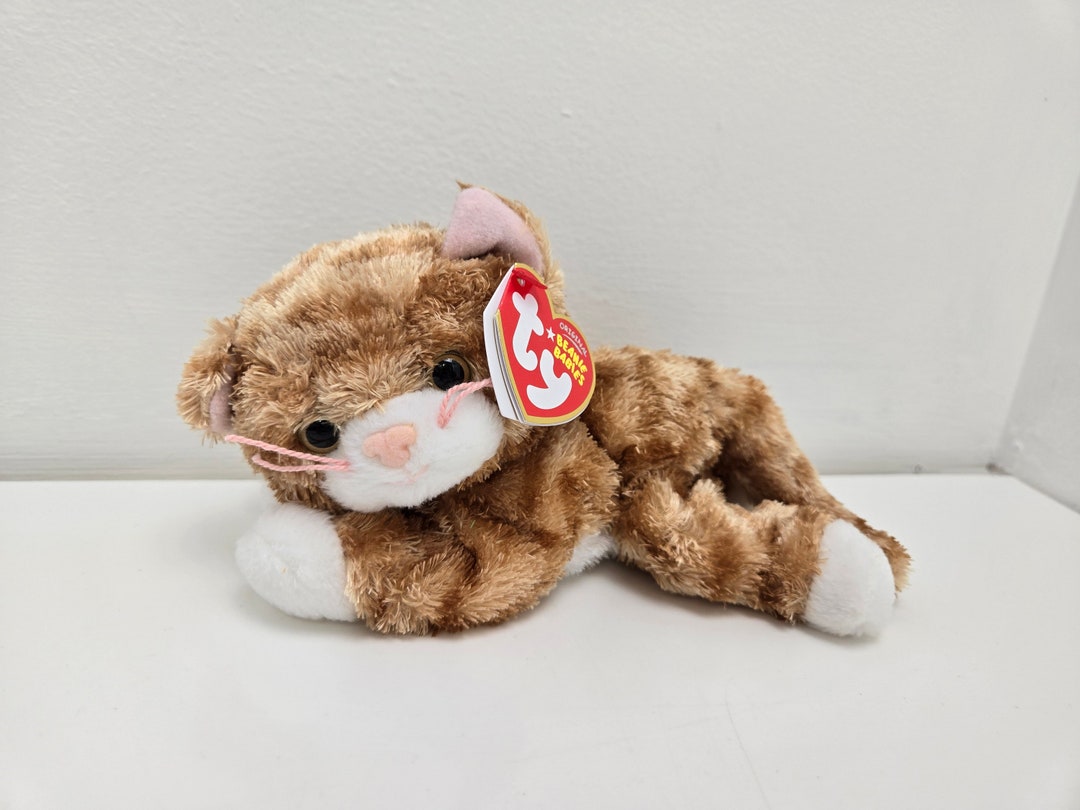 Ty Beanie Baby “tabbles” the Tabby Cat *rare* (6 Inch) - Etsy