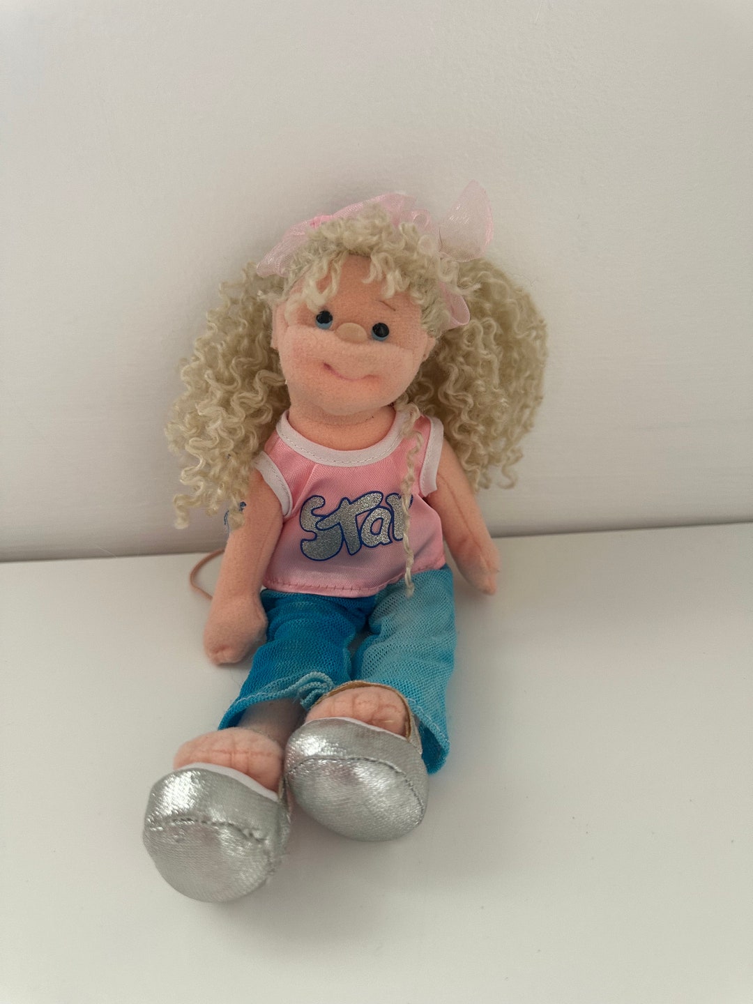 Ty Teenie Bopper “caring Carla” the Girl Doll - No Hang Tag (9 Inch) - Etsy