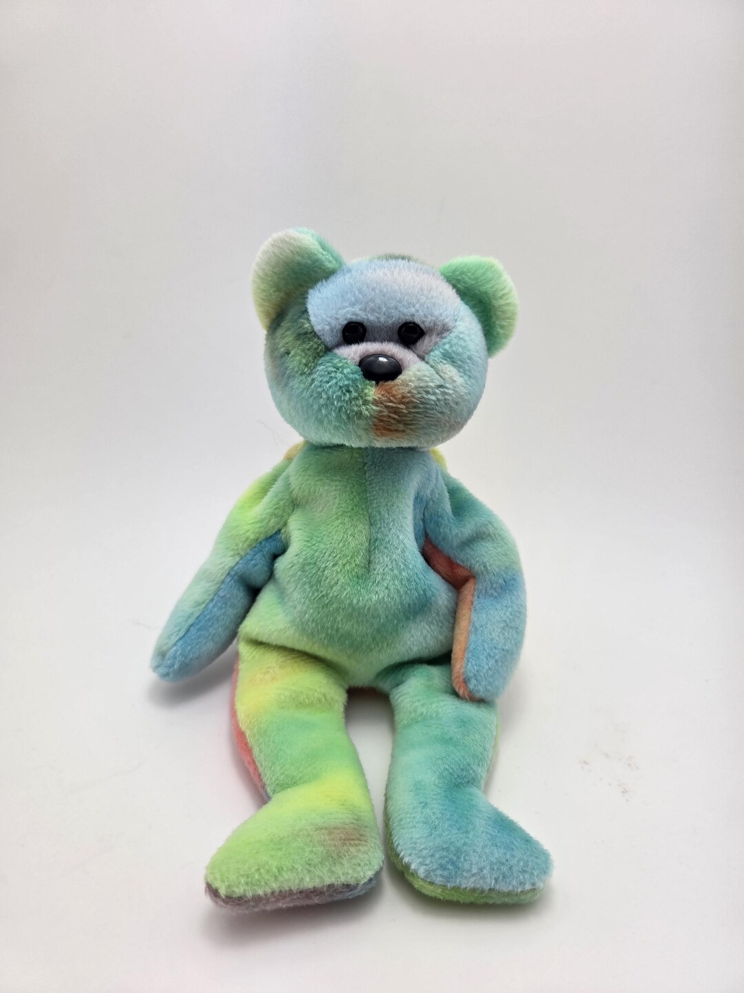 Ty Beanie Baby “garcia” the Tie-dye Bear - Actual Colours Shown! No ...