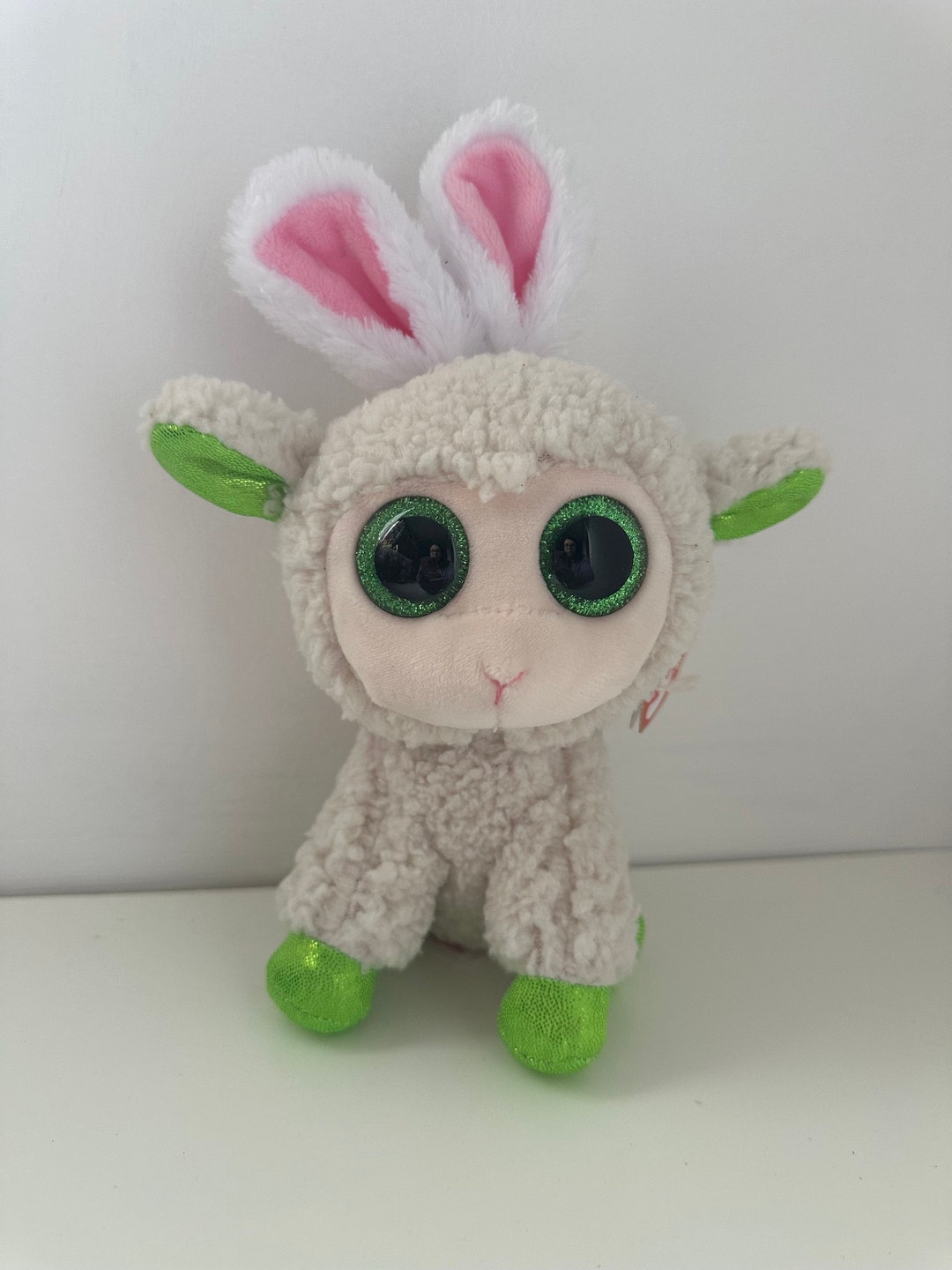 Ty Beanie Boo “mary” the Easter Lamb With Bunny Ears! (6 Inch) - Etsy