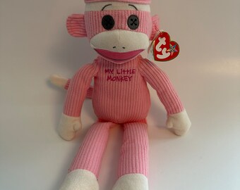 Ty Pink Monkey - Etsy