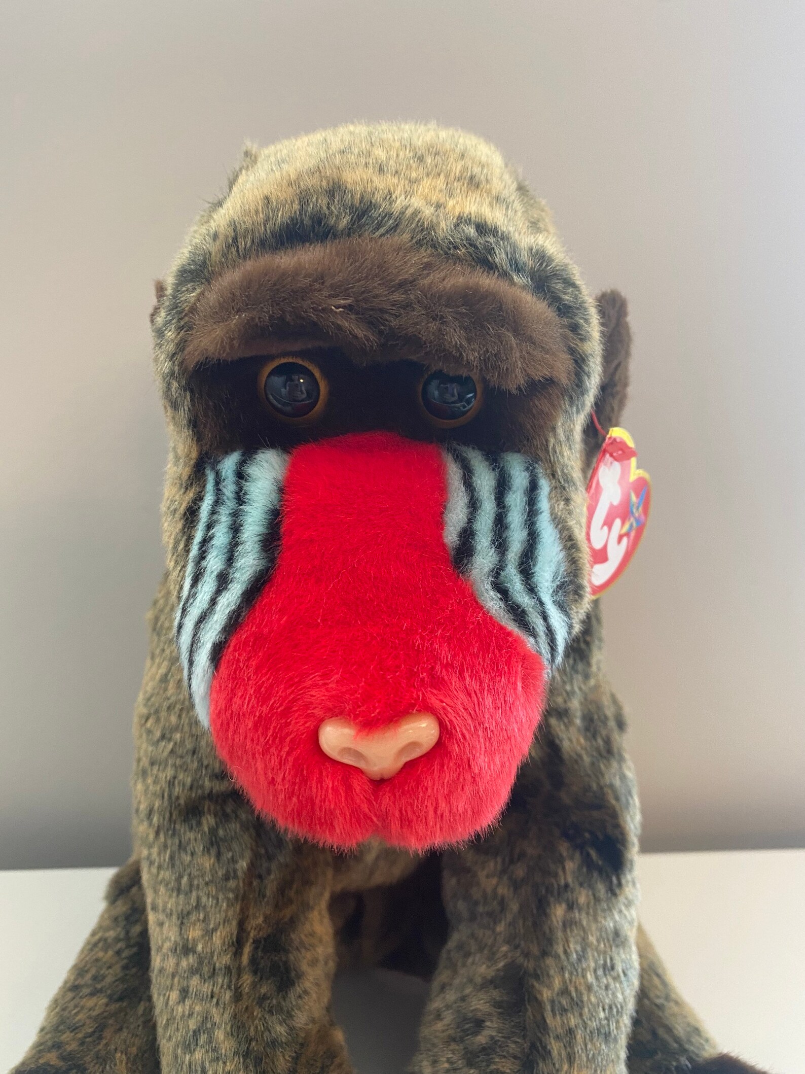 Ty Beanie Buddy Cheeks the Rainbow Butt Baboon! (10.5 Inch) - Etsy