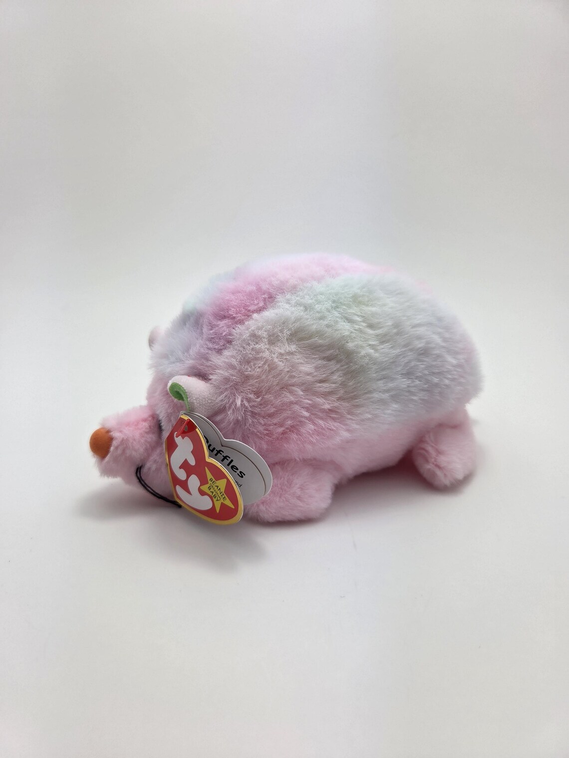 Ty Beanie Baby Ruffles - Tie Dye Hedgehog, 30th Anniversary Edition (6 ...