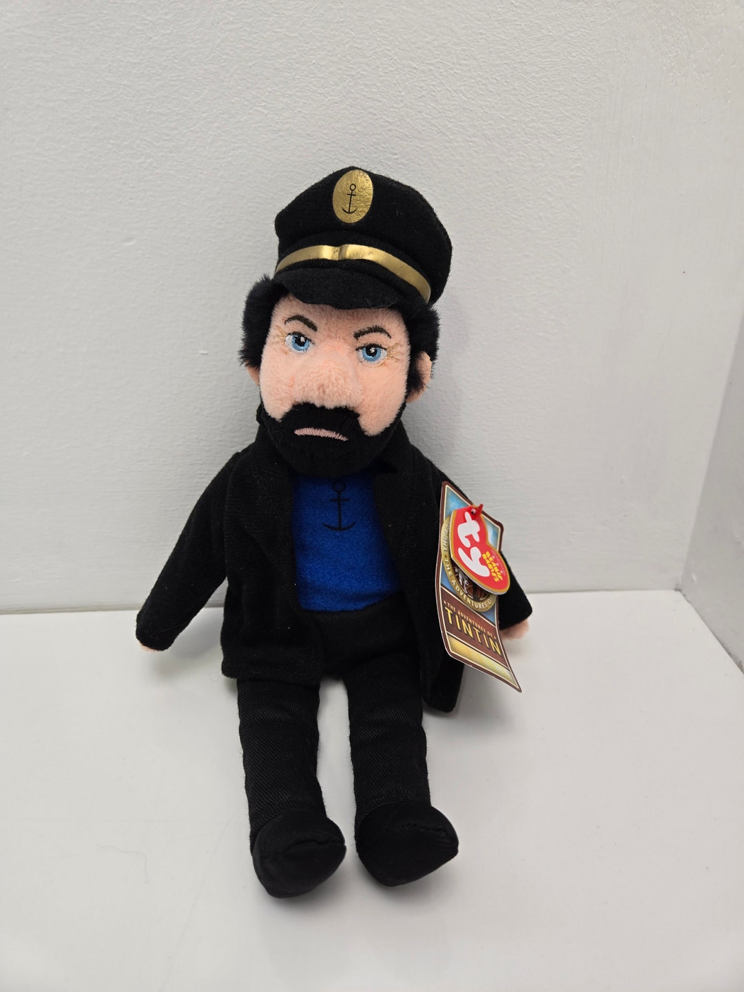 Ty Beanie Baby “captain Haddock” From Movie the Adventures of Tintin ...