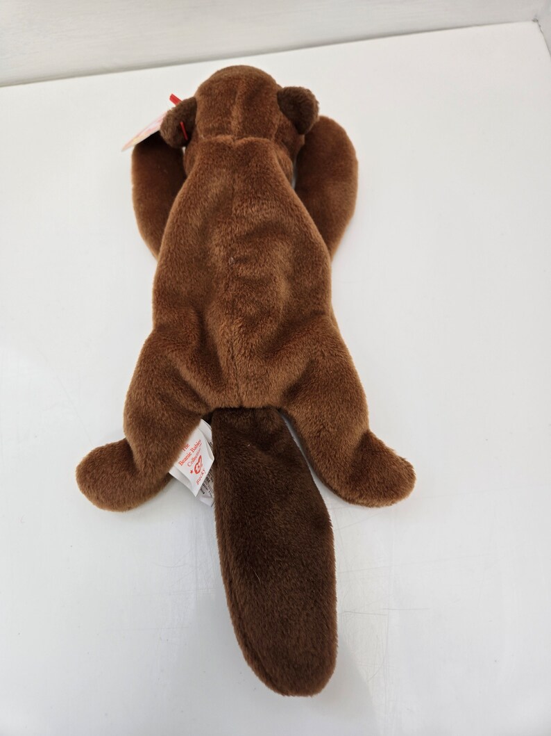 Ty Beanie Baby “bucky” the Beaver (8.5 Inch) - Etsy