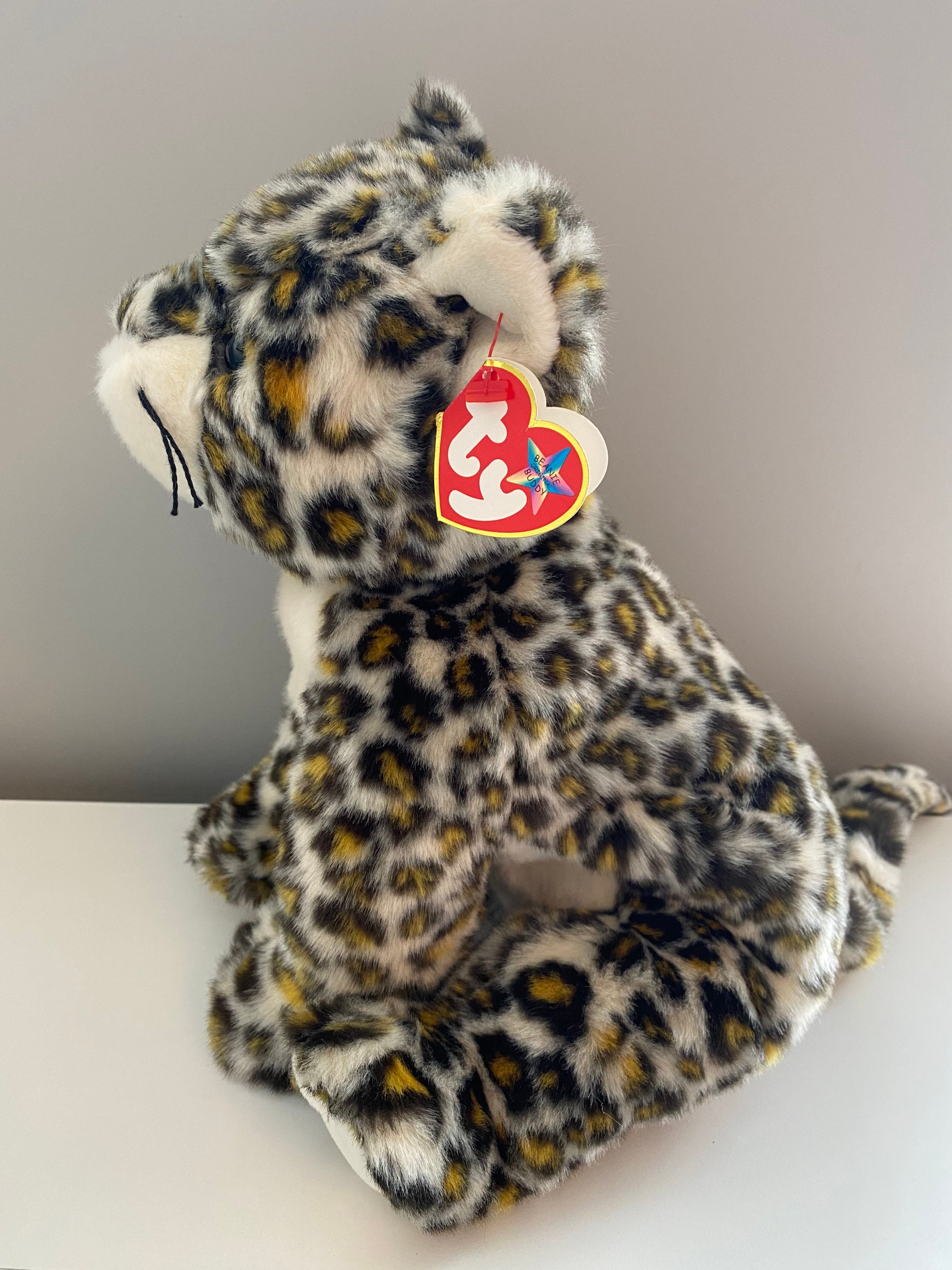 TY Beanie Buddy Sneaky the Leopard Plush 10 inch | Etsy